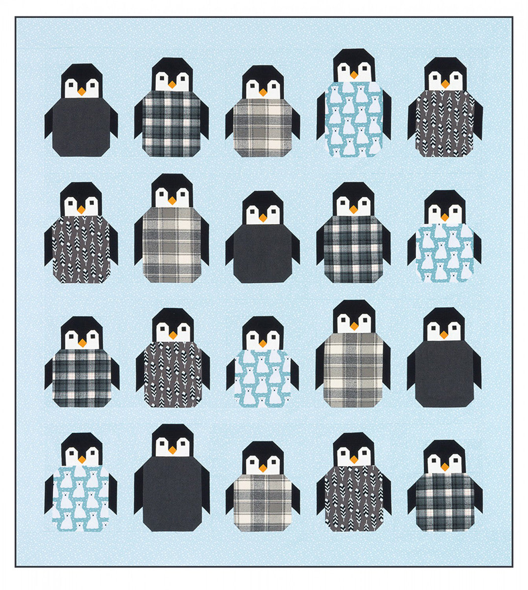 Elizabeth Hartman : Penguin Party Pattern| The Bobbin Robin Shop