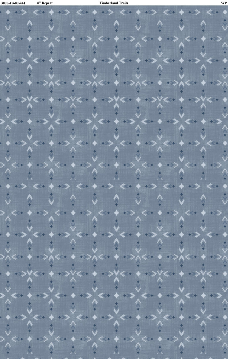 Timberland Trails : Tribal Blue| The Bobbin Robin Shop