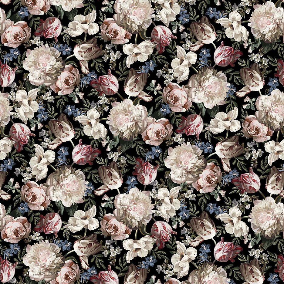 Art Of Midnight : Floral 8125-99| The Bobbin Robin Shop