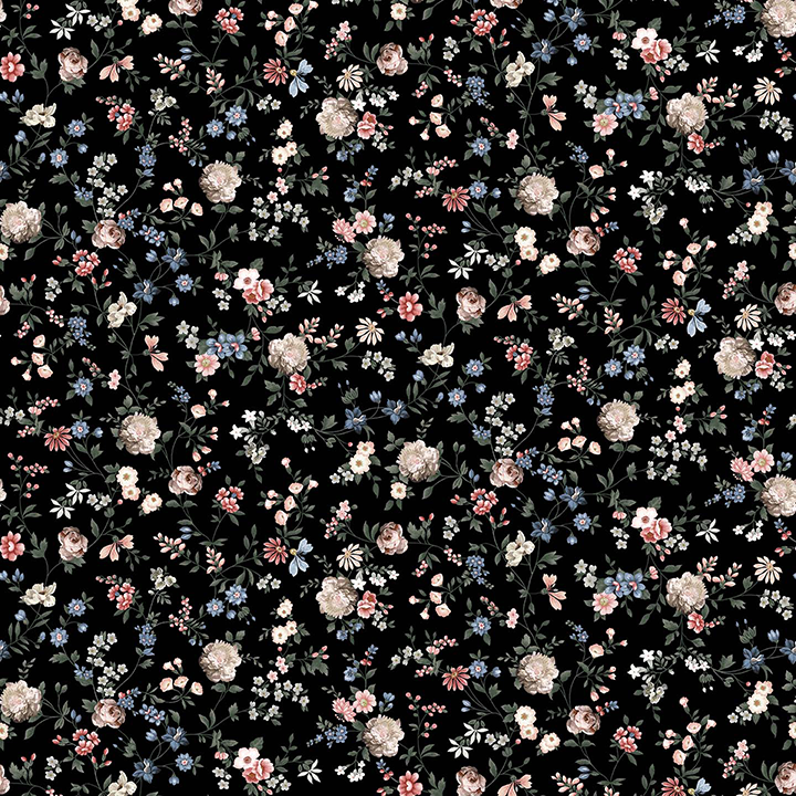 Art Of Midnight : Small Floral 8129-99| The Bobbin Robin Shop