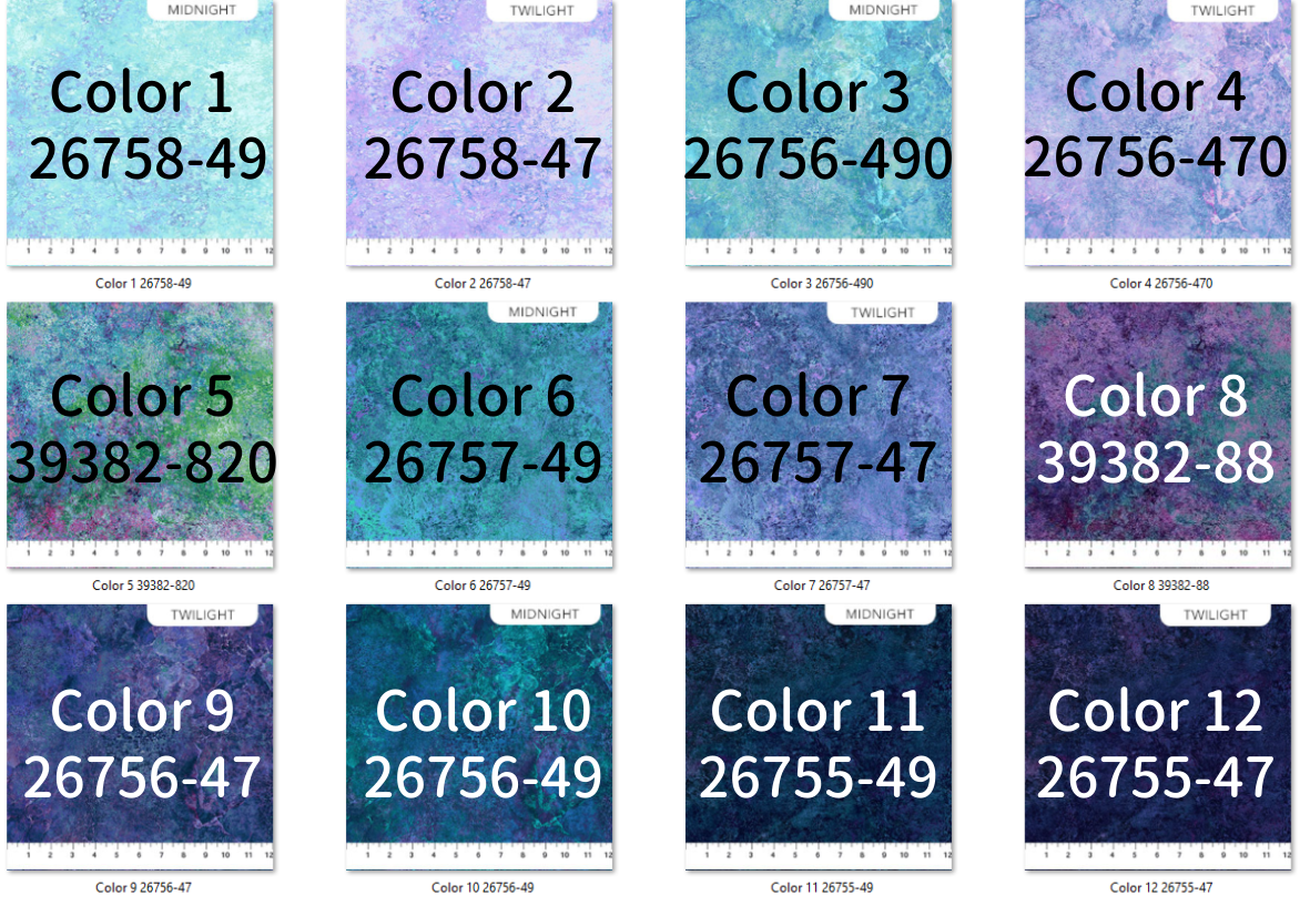 Misted Pines 2.0 Dusk Quilt Kit (3 Sizes)| The Bobbin Robin Shop