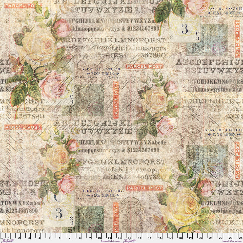 Tim Holtz Foundations : Rose Parcel PWTH035.8MULT| The Bobbin Robin Shop