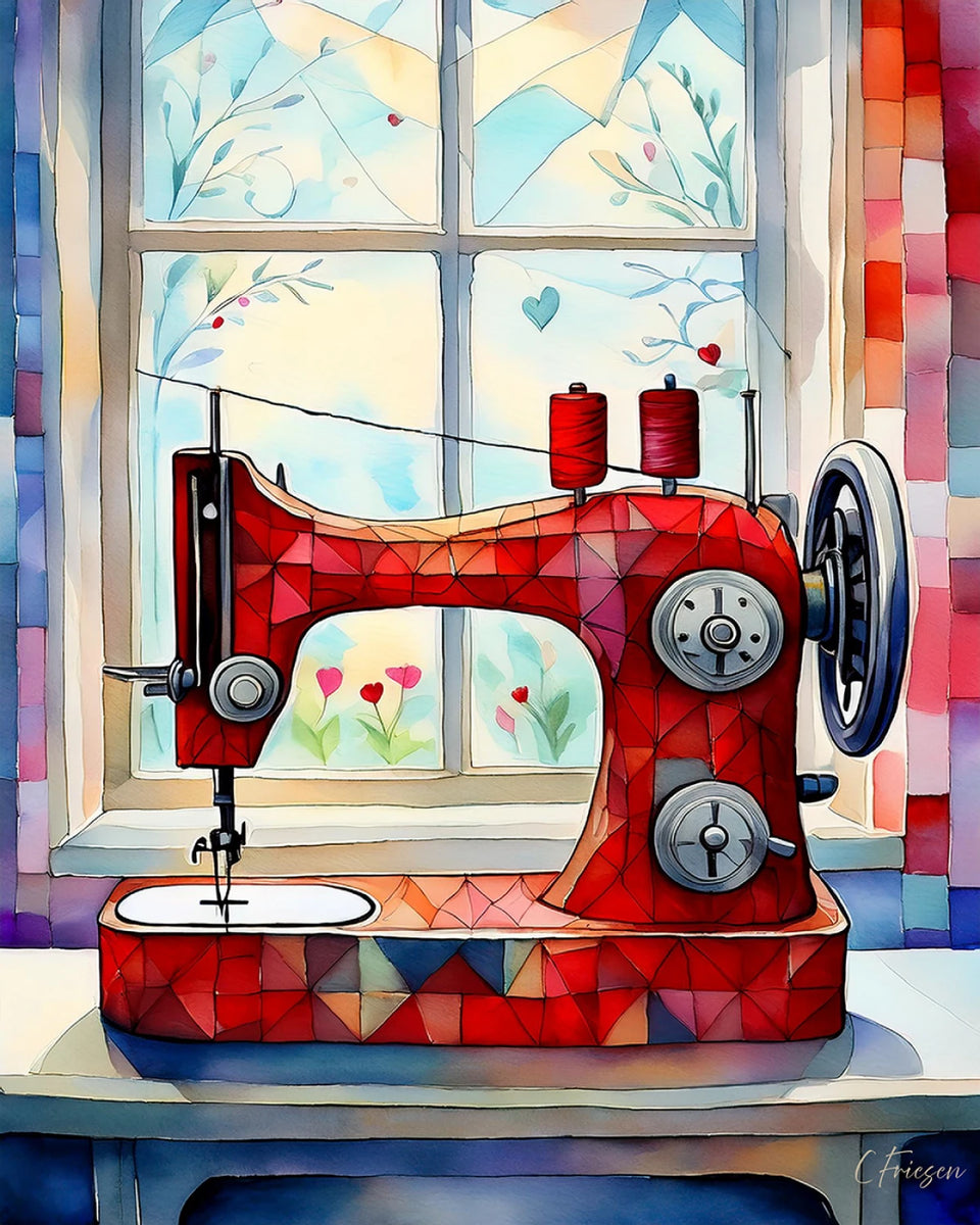 Machine Pageant Collection : Miss July| The Bobbin Robin Shop