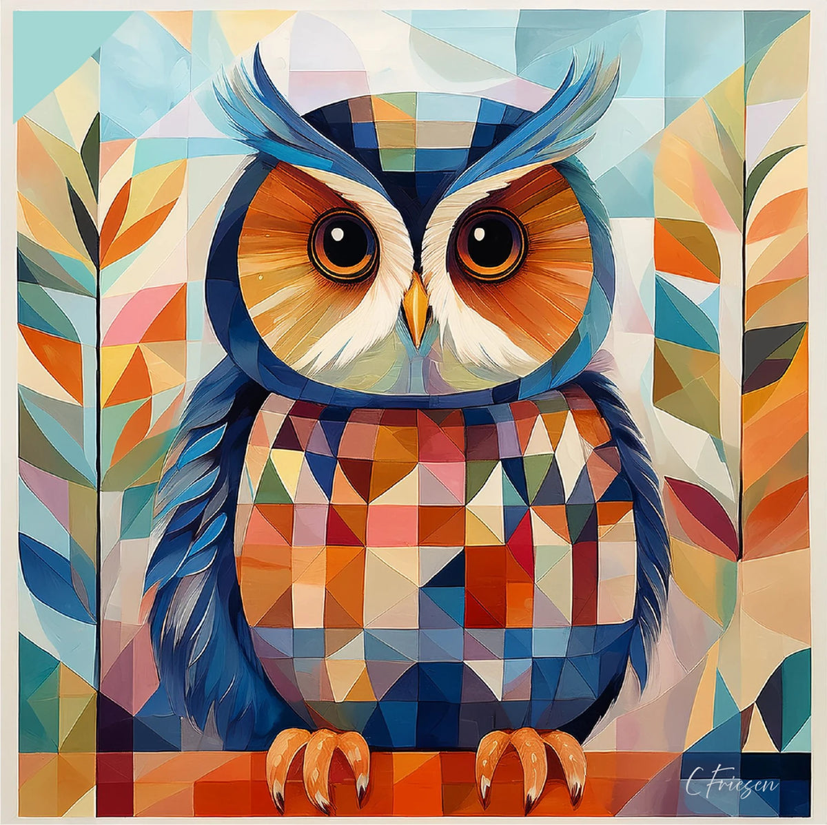 Woodland Animals : Baby Owl| The Bobbin Robin Shop