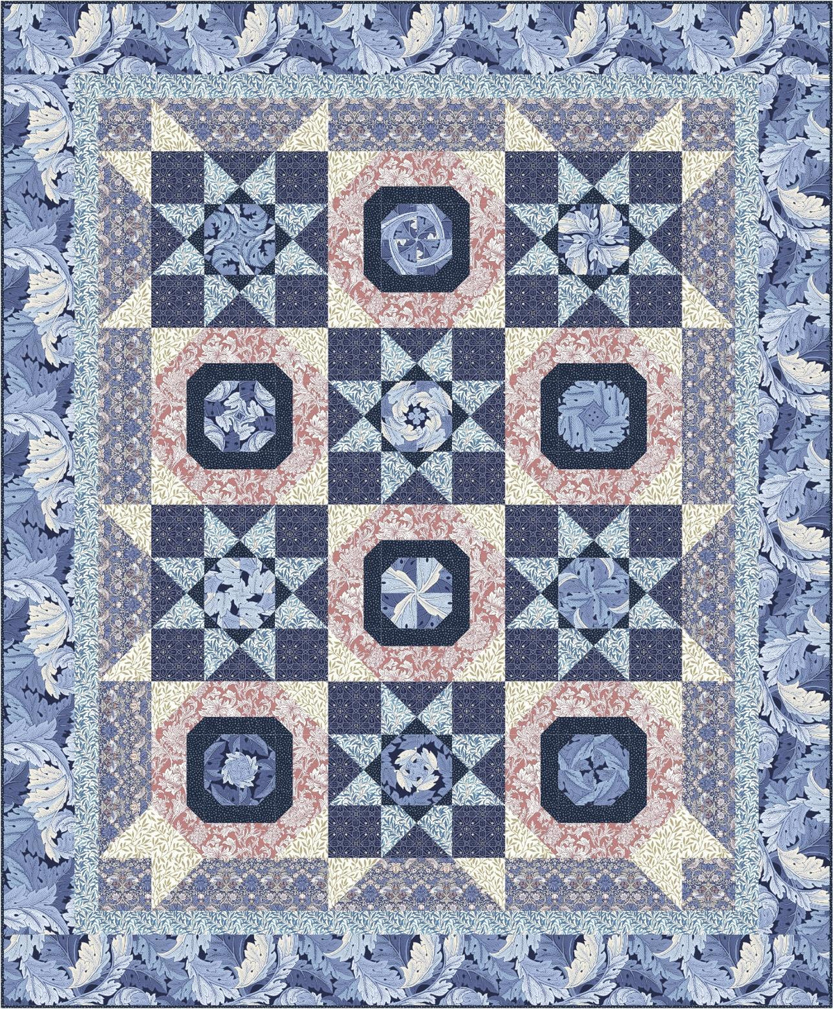 William Morris Among the Stars Quilt Kit| The Bobbin Robin Shop