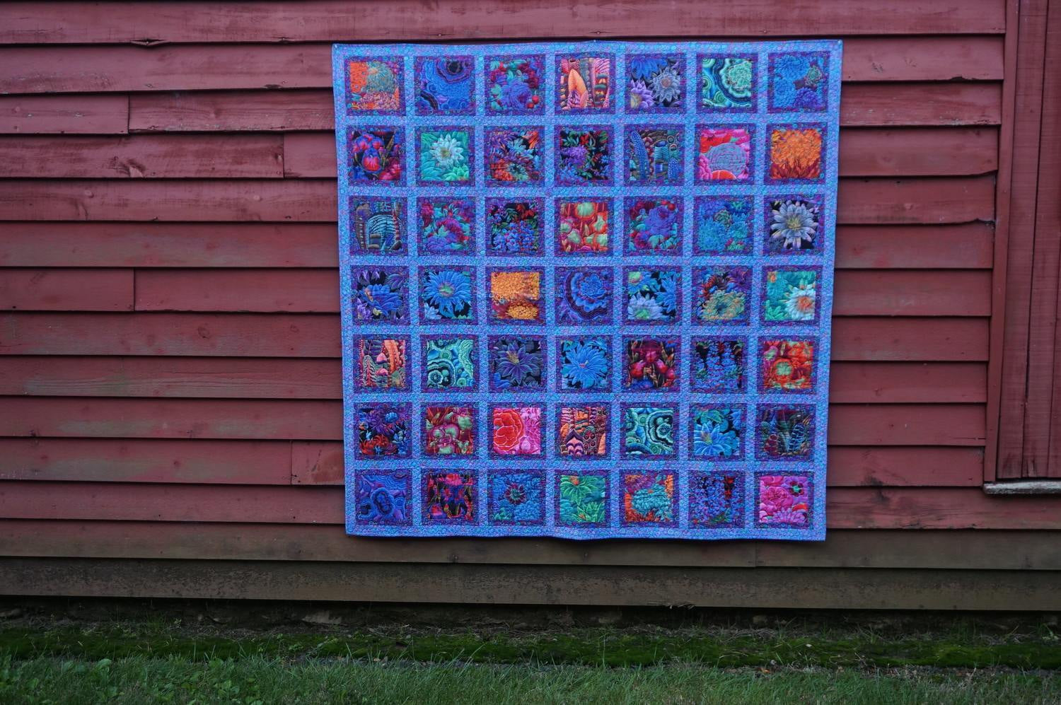 Kaffe Fassett Jewel Frame Quilt Kit (3 Colors Available) | The Bobbin ...